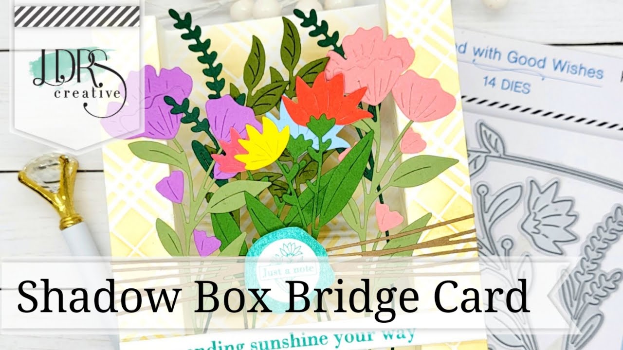 HSN - Sealed WIth Good Wishes Shadow Box Bridge Card - YouTube