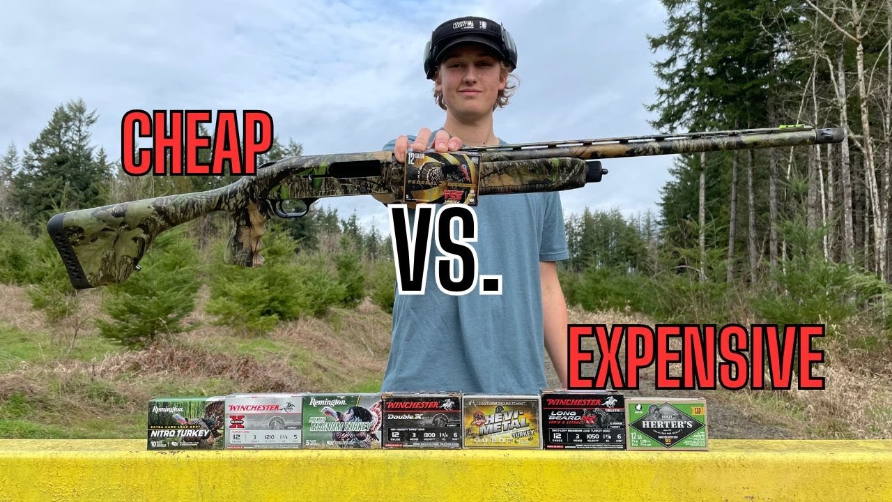 Cheap Vs. Expensive Turkey Loads *Whats The Best Turkey Shot* - YouTube