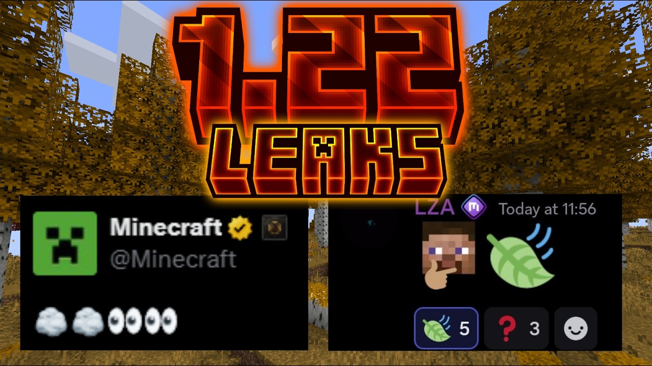 Mojang JUST TEASED MINECRAFT 1.22! SEASONS UPDATE? NEW ROCKS! Minecraft ...