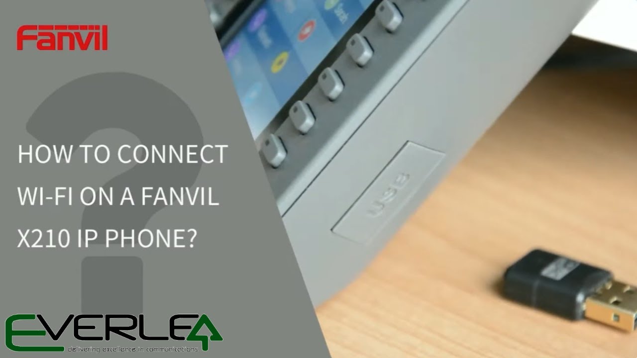 Fanvil X210 Wi Fi Connection - YouTube