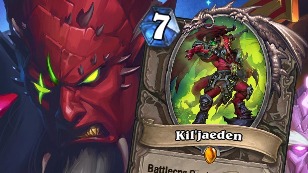 After 10 Years THE WAIT IS OVER - Kil'jaeden Joins Hearthstone. And the ...