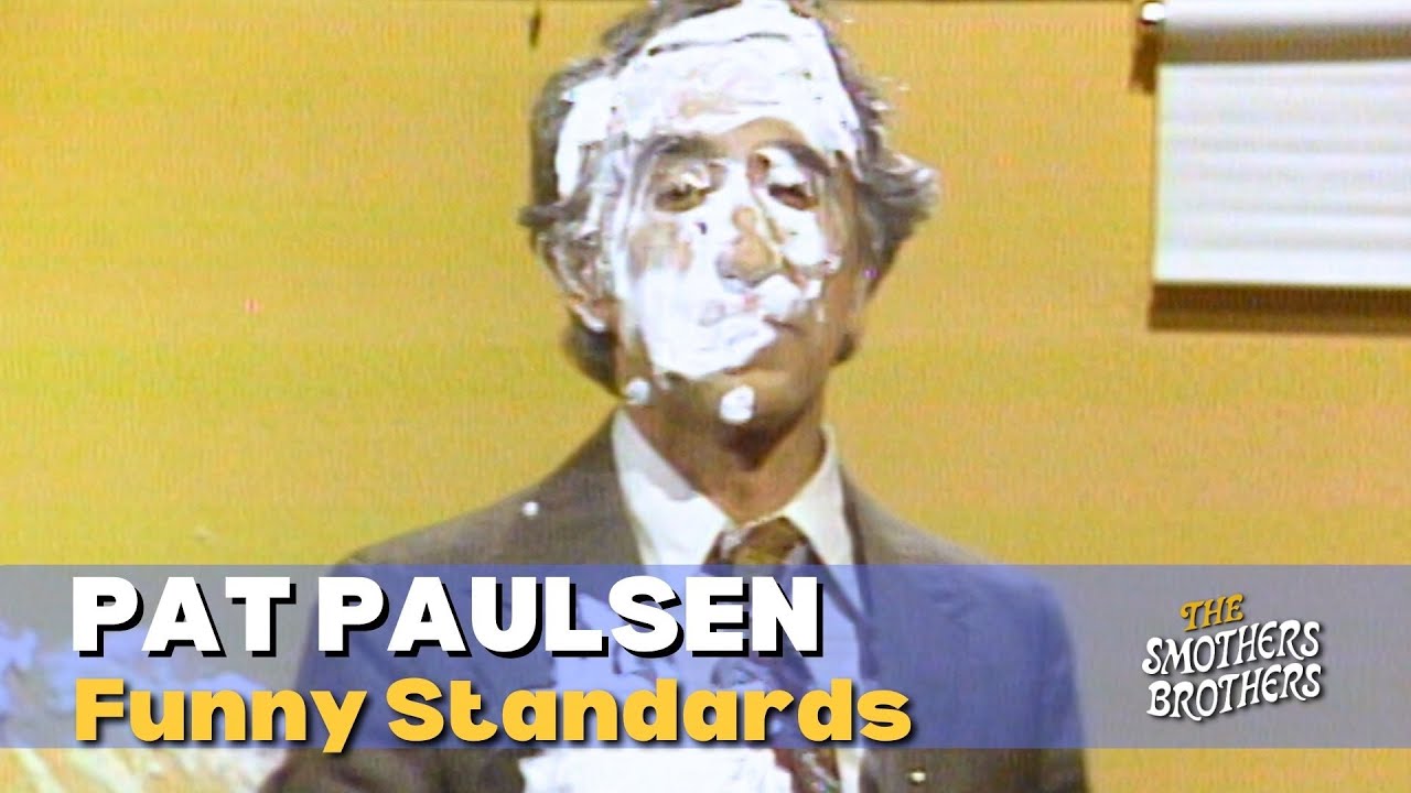 Pat Paulsen | Funny Standards | The Smothers Brothers Comedy Hour - YouTube