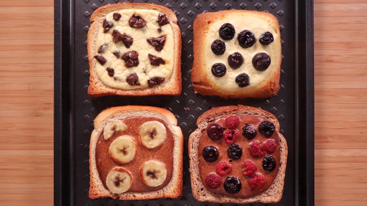 4 Cara buat Roti Viral Yogurt Custard Toast | BASICKELI - YouTube