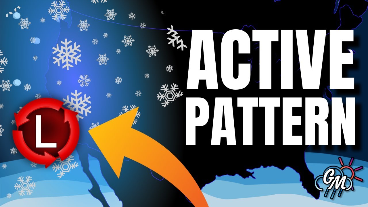 An Active Pattern Is Setting Up This Weekend - YouTube
