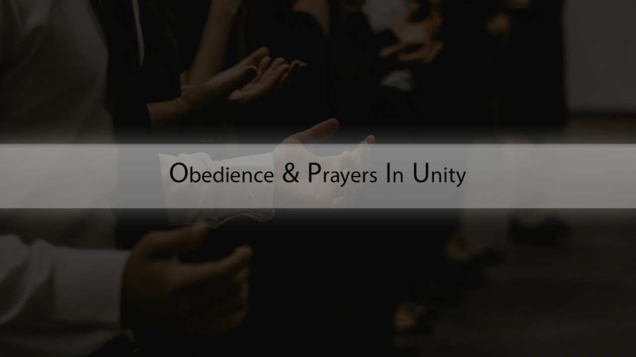 Upper Room Church Service (Obedience & Prayers In Unity) - 29/05/2025 ...