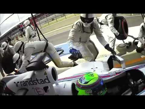 F1 2015 British GP Race Highlights