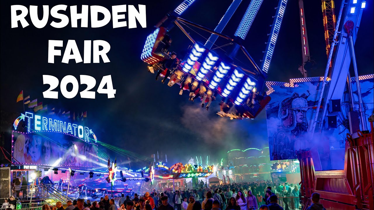 Rushden Feast Fair | Reduced Price Night 2024 | 4K - YouTube