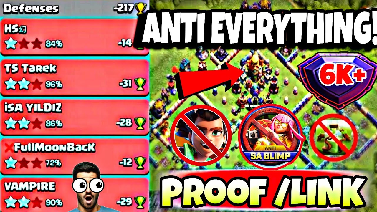 AFTER UPDATE ! TOWN HALL 16 Th16 WAR BASE With Link | TH16 LEGEND Base ...