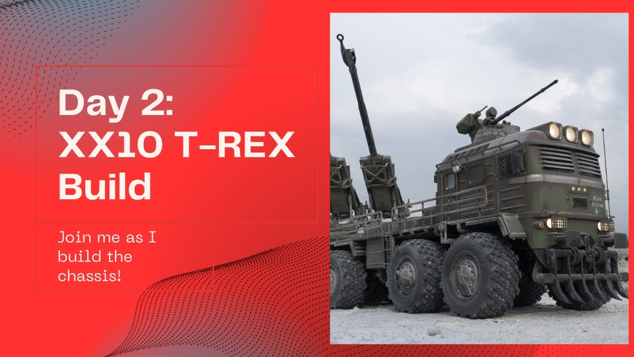 CROSS RC XX10 T-REX Build Day 2 - YouTube