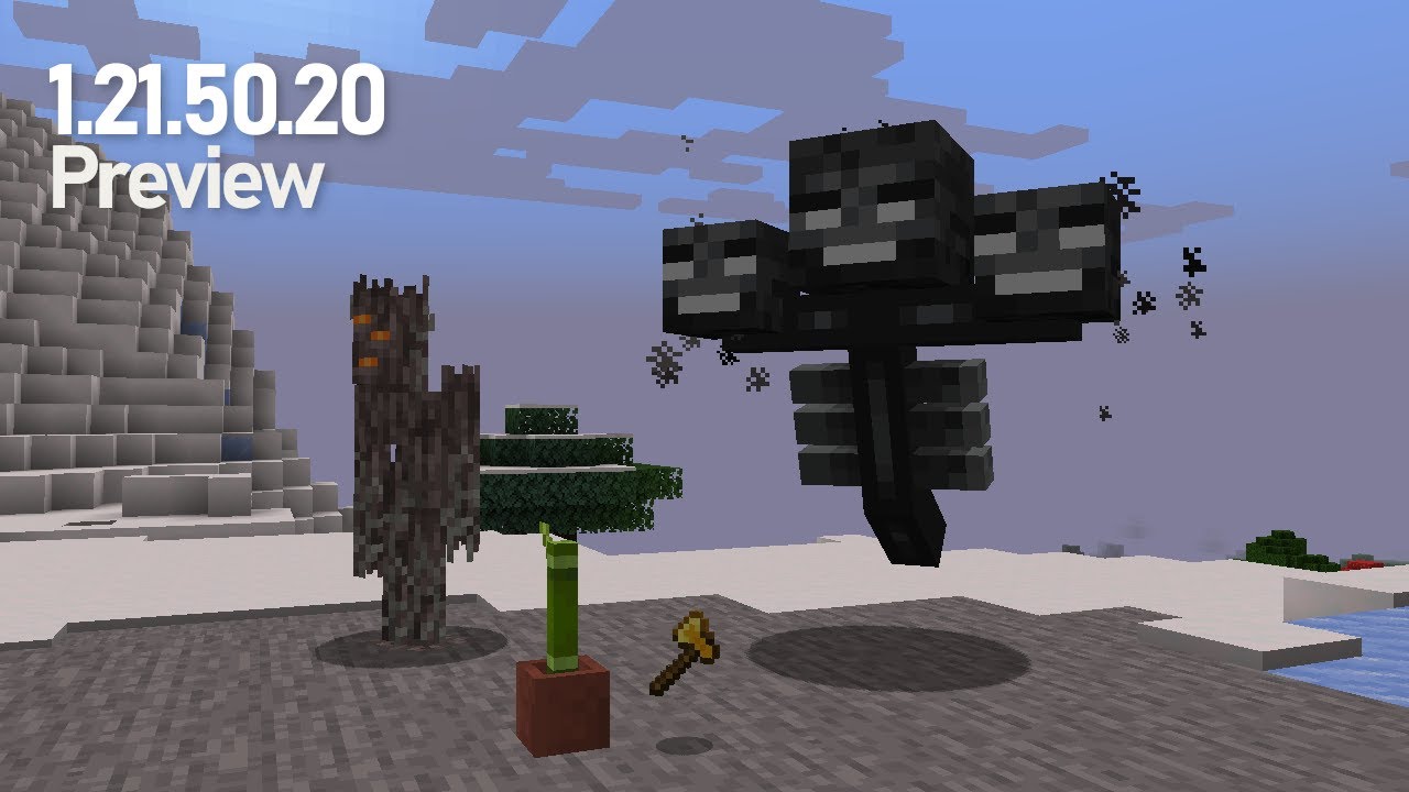 Nova criatura: Rangente e mais! - Minecraft Preview 1.21.50.20 - YouTube