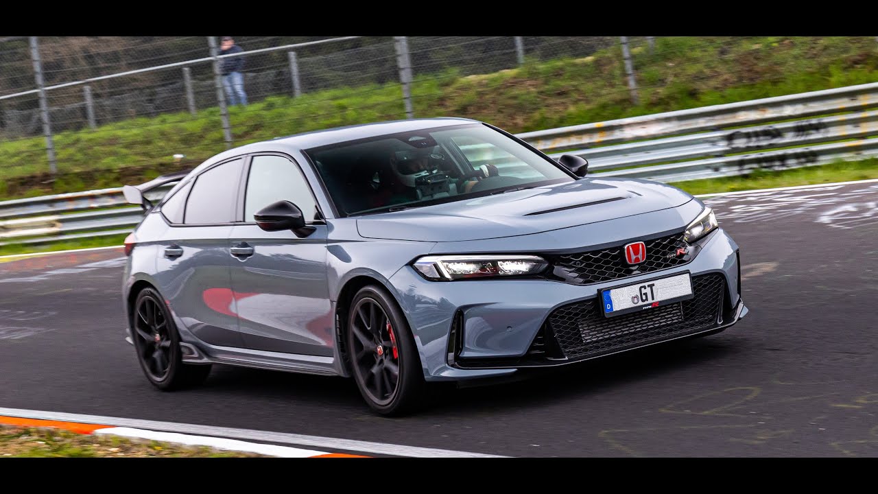 Honda Civic Type R FL5 @ Nürburgring Nordschleife 29.04.23 @ Green Hell ...