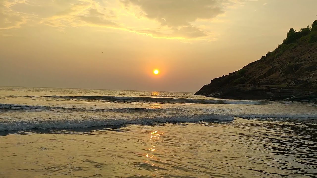 Nirvana beach | Nirvana Cliff | near Gokarna - YouTube