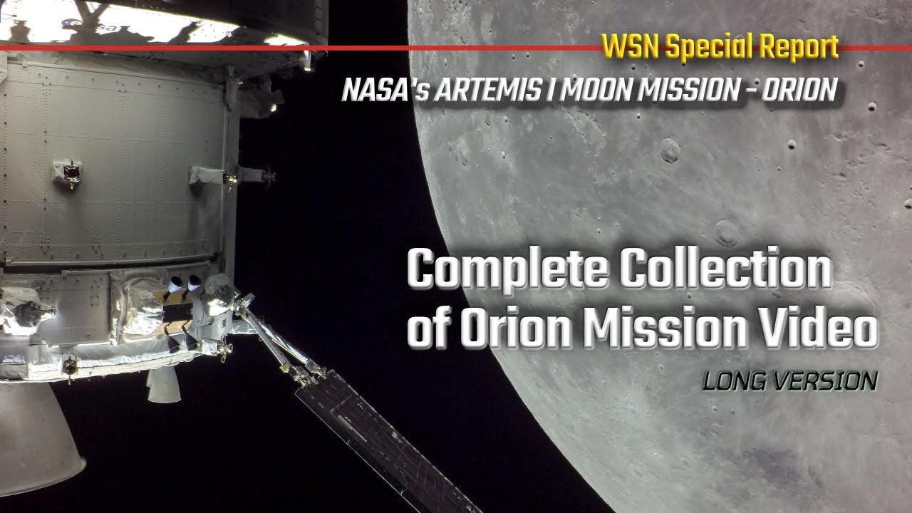 NASA’s Artemis Orion Moon Mission: Complete Collection of HD Video ...