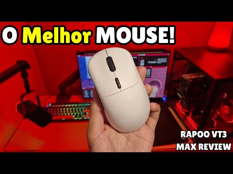 o Mouse Ergonômico Mais Completo do AliExpress - RAPOO VT3 MAX