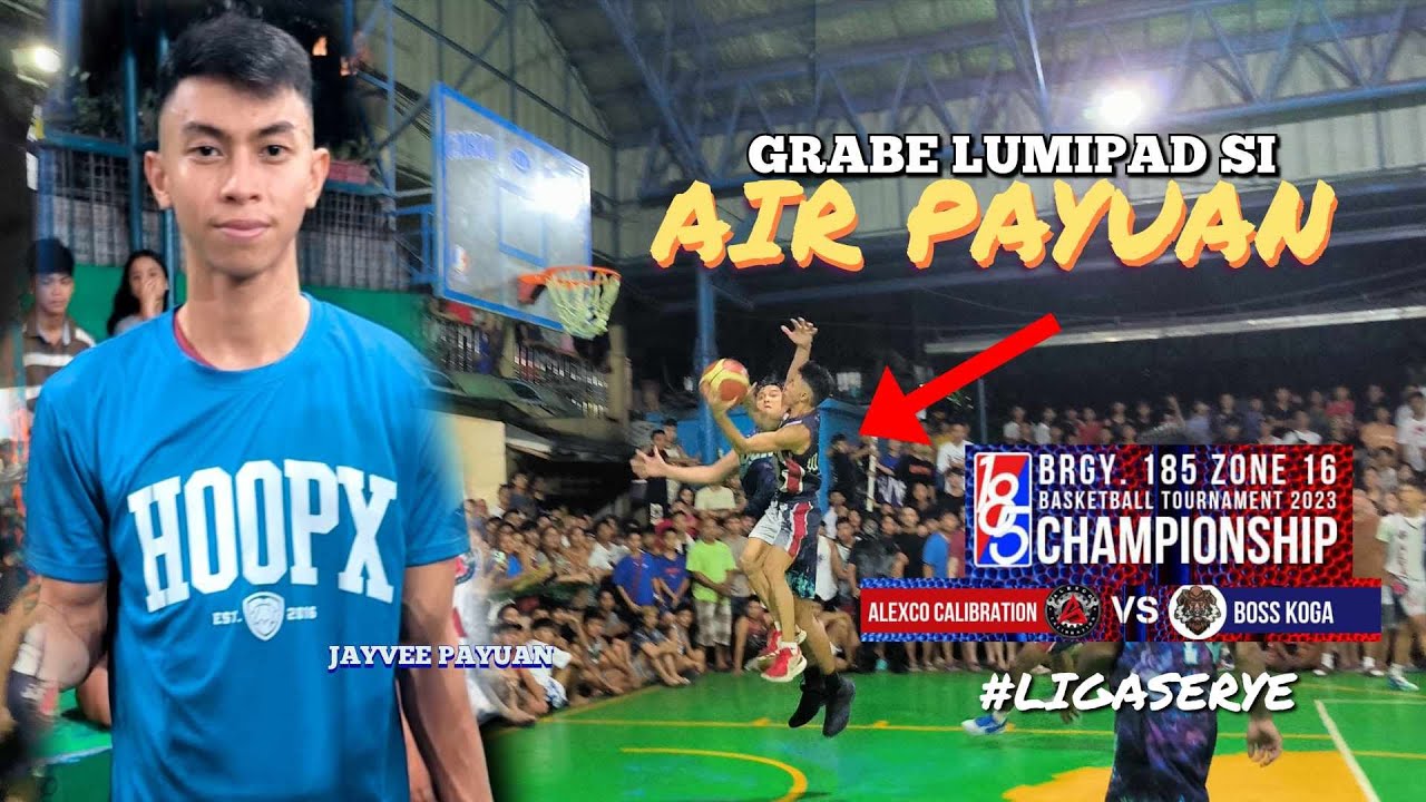 LUMIPAD NA NAMAN SI JAYVEE AIR PAYUAN! ALEXCO VS BOSS KOGA CHAMPIONSHIP GAME (NAGWALA MGA TAO ...