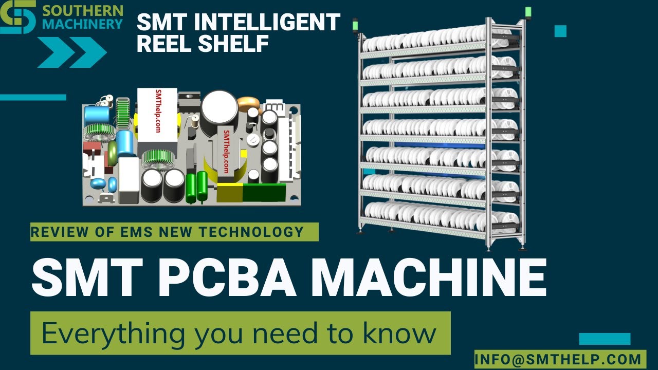 SMT Intelligent Reel Shelf Solution for Smart EMS factory PCB assembly ...