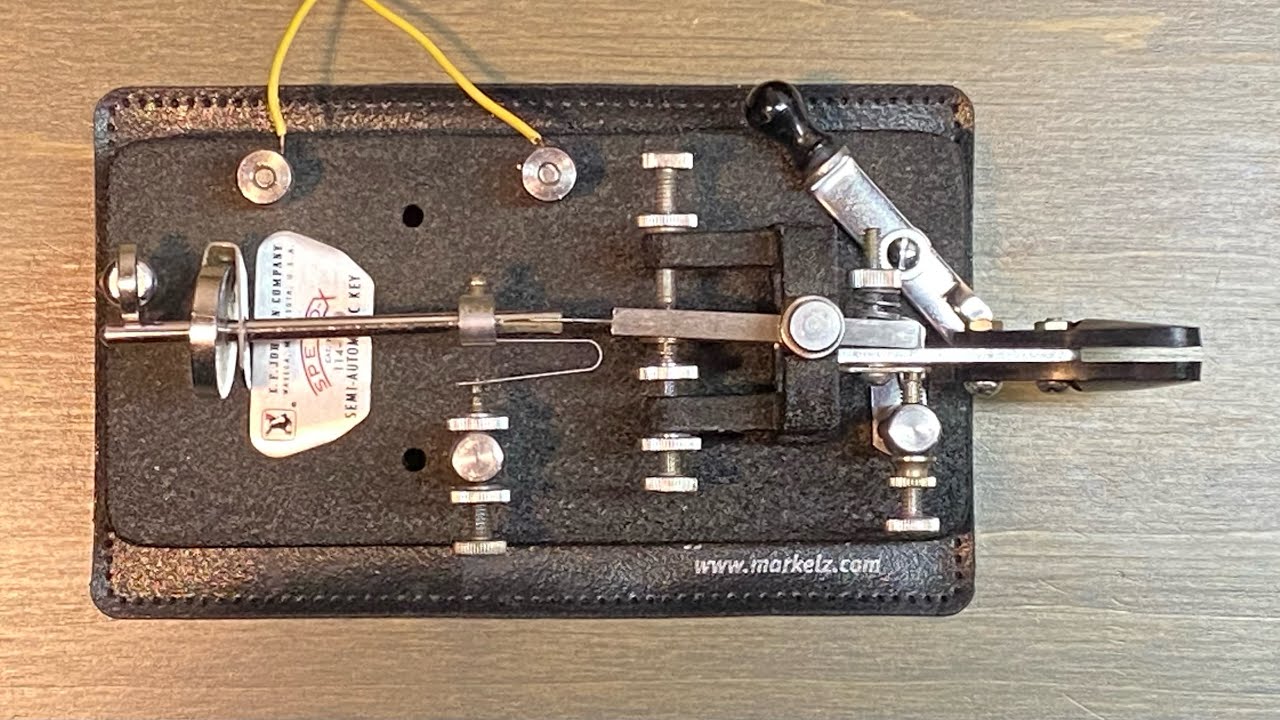 OLDTIMERS' MORSE CODE PRACTICE - prop test 2 - YouTube