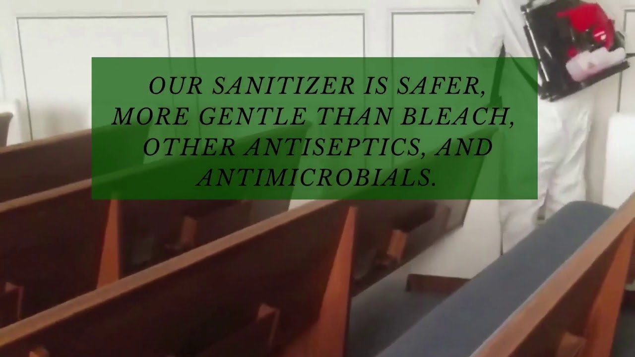 Church Sanitizing and Disinfecting - YouTube