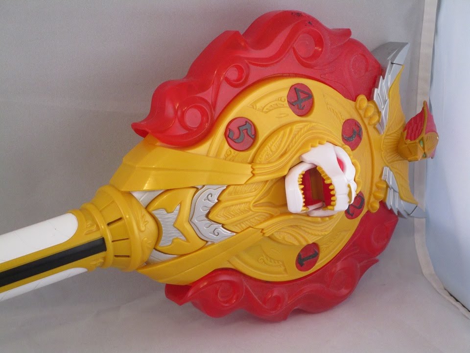 Retro Review: Voice Activated Mystic Lion Staff (Power Rangers Mystic ...