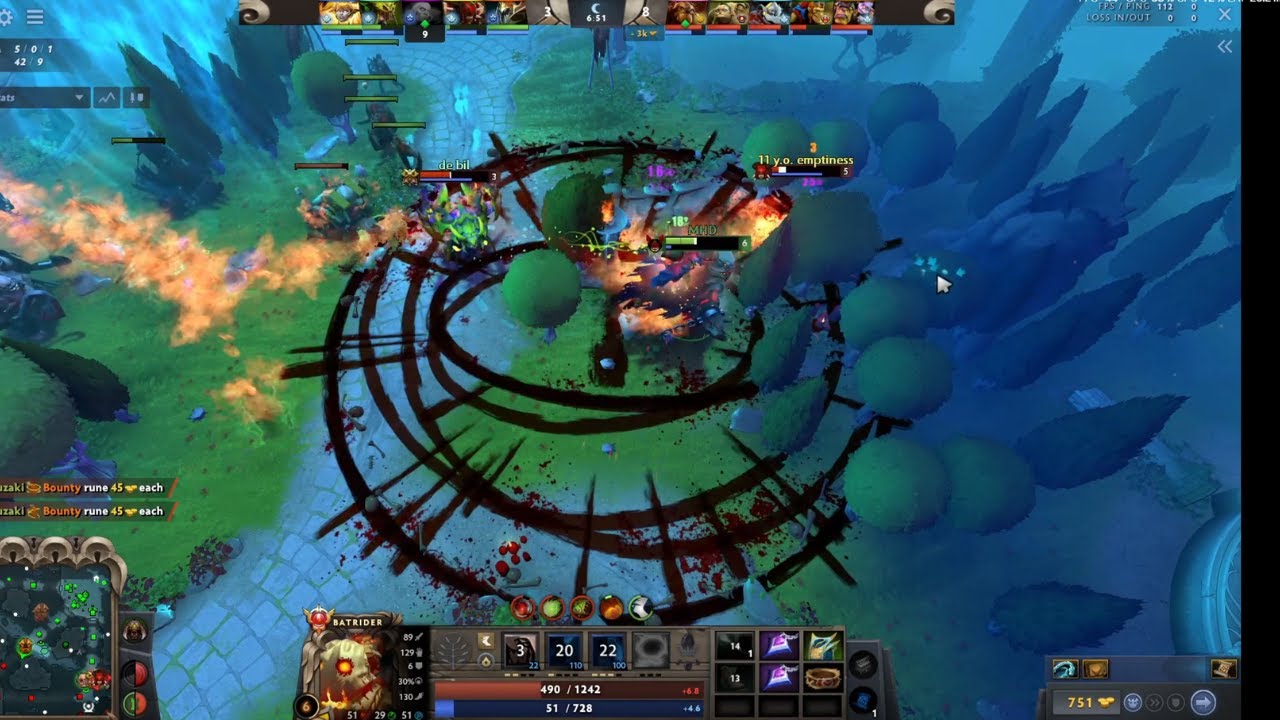 Ceb - Batrider Show how to deal with counter picked enemy hero - YouTube