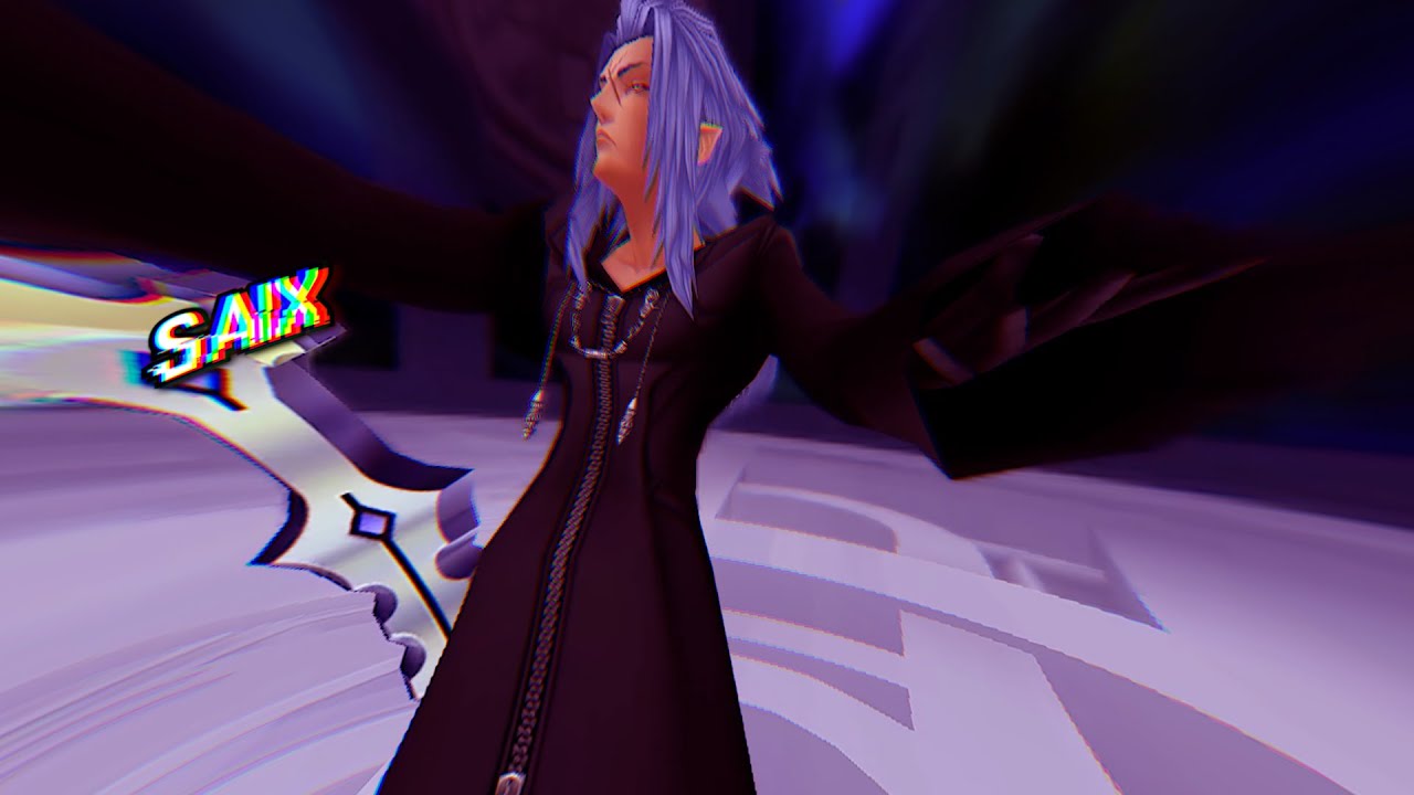 KH2 - Saix Organization XIII Data Fight - YouTube