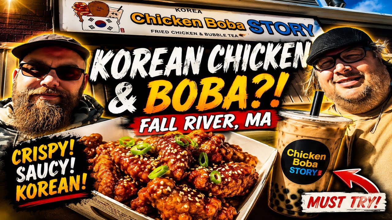 Korea Chicken Boba Story Fall River, MA #chicken #koreanfood #bobatea ...