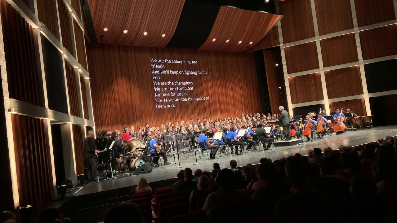 We Will Rock You We Are The Champions Queen BR Xpression with the ...