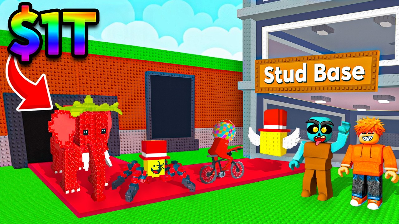 $0 to $1 TRILLION Using Only RED BRAINROTS in Steal a Brainrot! - YouTube