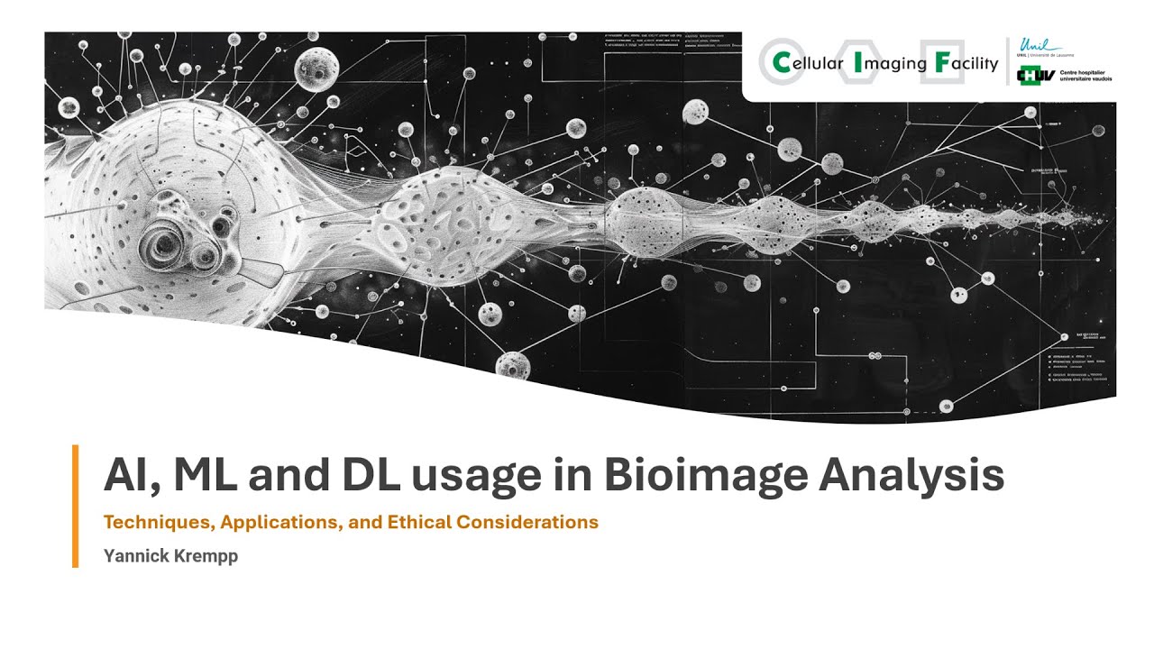 AI ML DL in Bioimage Analysis - Webinar - YouTube