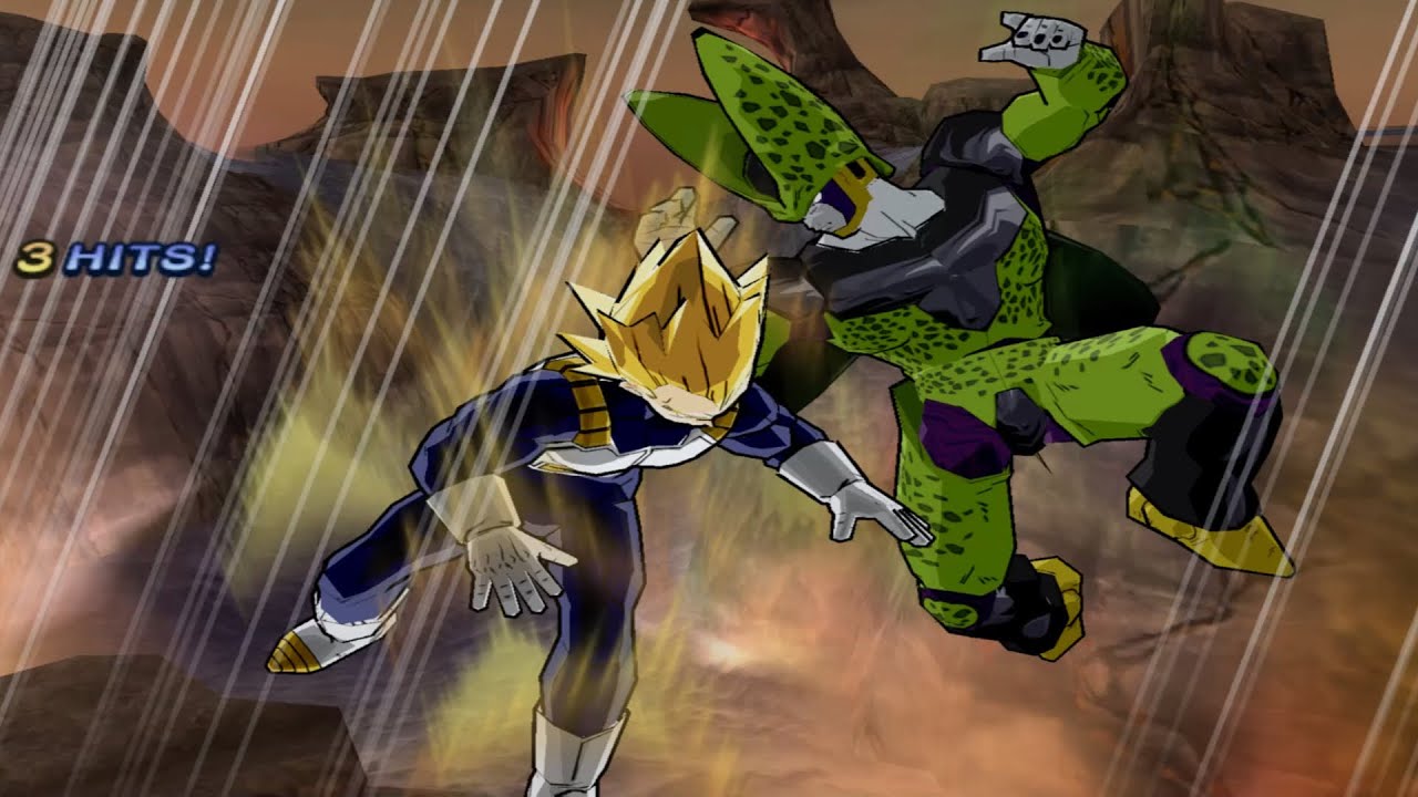 Cell VS Vegeta (CPU VS CPU) - Dragon Ball Z Infinite World - YouTube