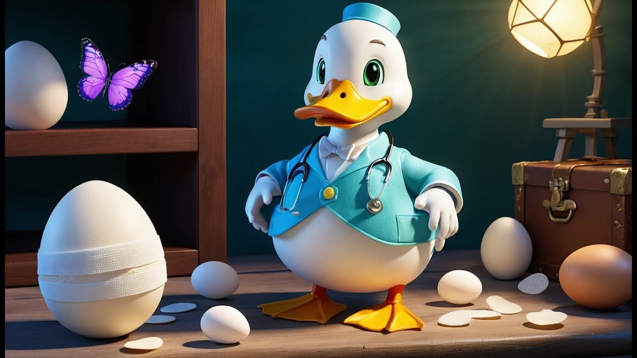 Humpty Dumpty Doctor Duck Rescue | Fun Animal Rescue Song for Kids ...