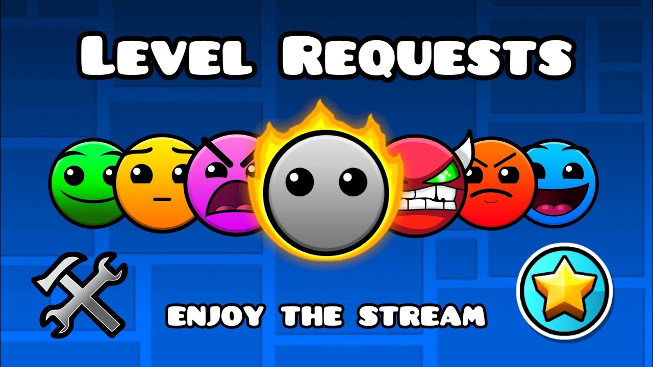 Geometry Dash Live Stream + Level Requests - YouTube