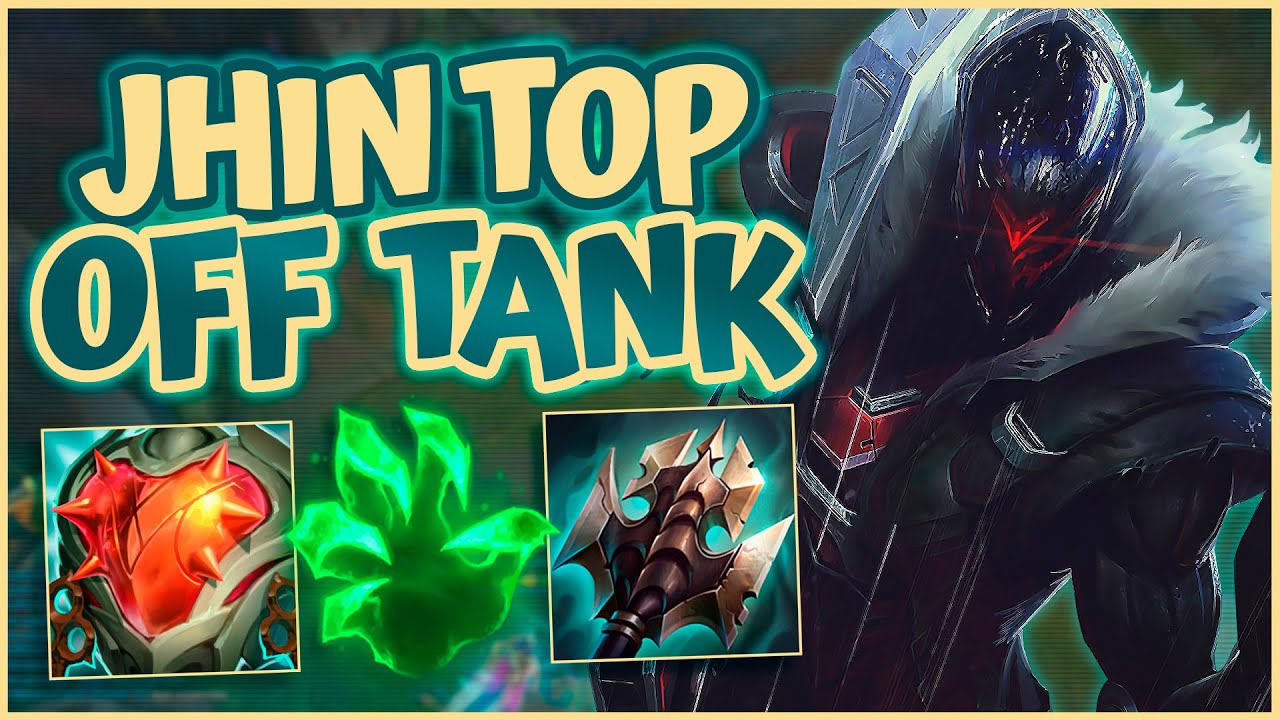 JHIN TOP TANK | ESSE RENGAR INIMIGO NÃO ENTENDEU NADA! PASSOU A FOME DE ...