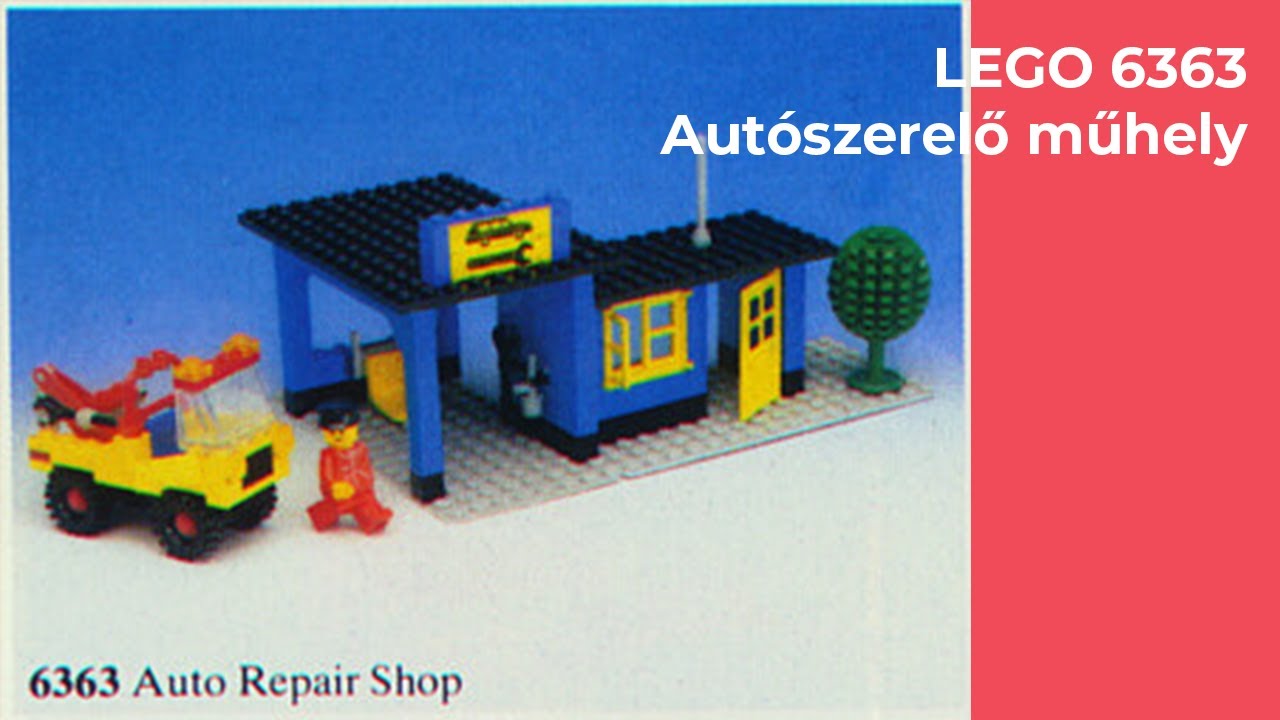 LEGO 6363 - Autószerelő műhely - YouTube