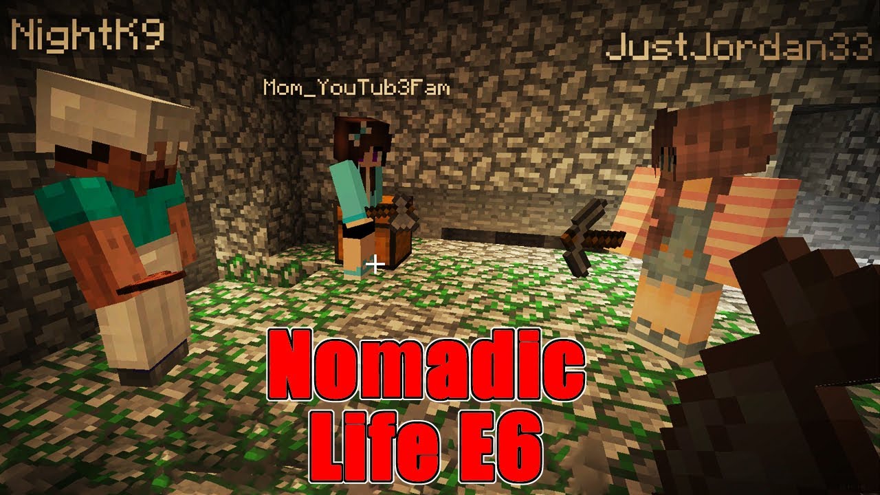 Vampire Life Challenge! Minecraft Nomadic Life E6 - YouTube