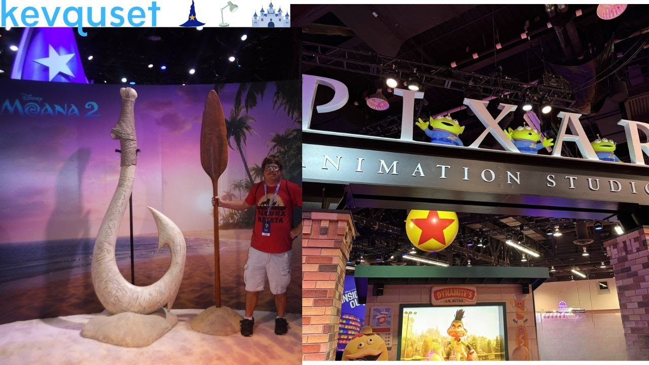 Disney Animation Studios and Pixar D23 expo Day 1 8/9/2024 - YouTube