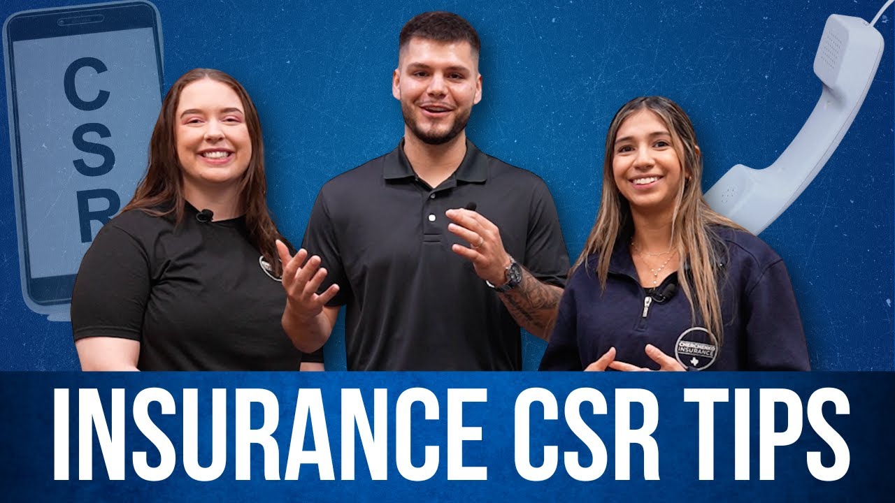 3 Tips for Insurance CSR (Customer Service Representative) - YouTube