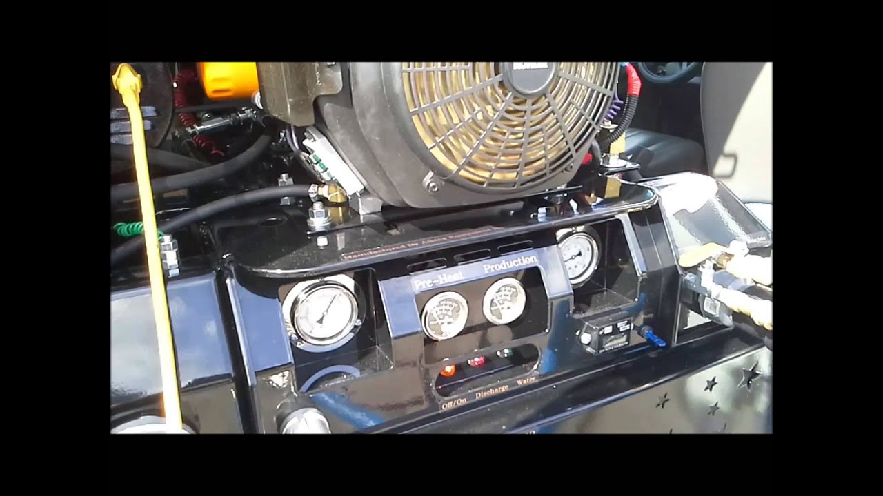 Amtex Equipment Inferno 3045G with on board Generator part 2 - YouTube