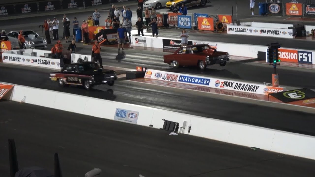 NHRA Super Stock Rd.2-Qtrs at 4-Wide Nationals - YouTube