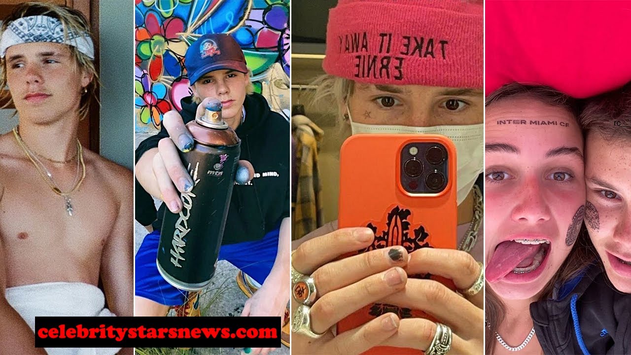 David Beckham's Son Cruz Beckham Girlfriend Bliss Chapman and New Look ...