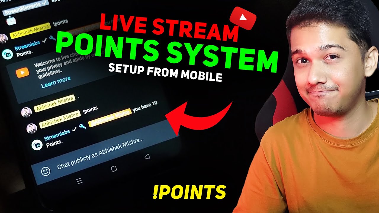 How To Add Points Reward System On Live Stream From Mobile - YouTube