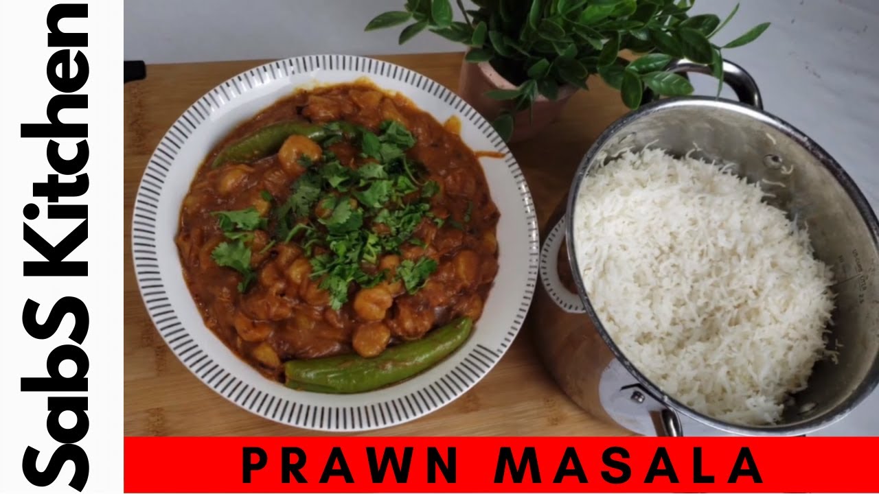 PRAWN MASALA | SabS Kitchen - YouTube
