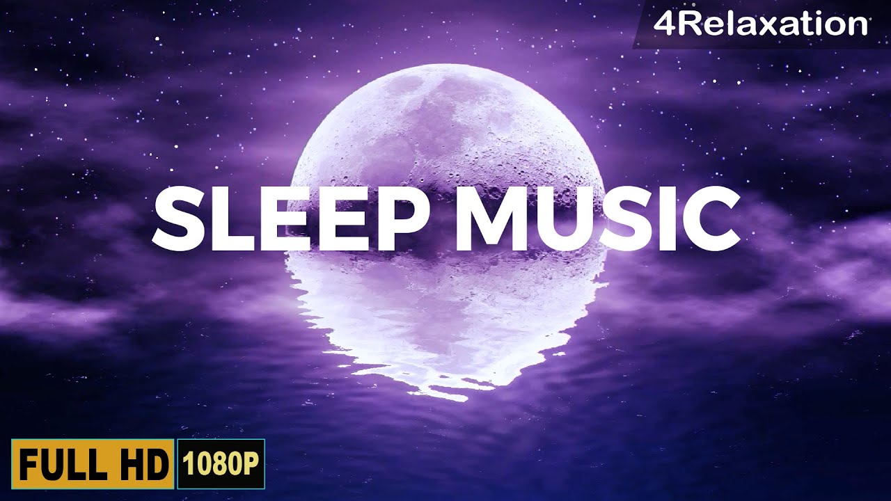 Relaxing Music With Full Moon Night 🌕 Piano Music, Sleep Music, Fall ...