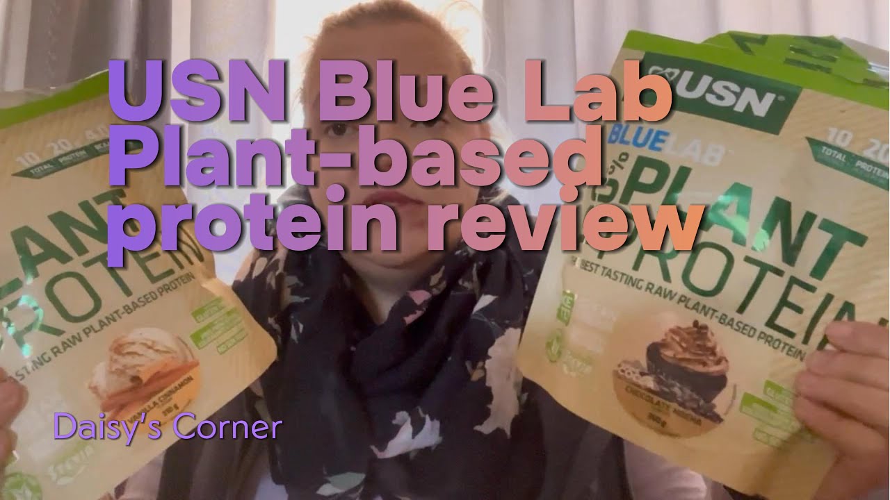 USN Blue Lab plant based protein review - YouTube