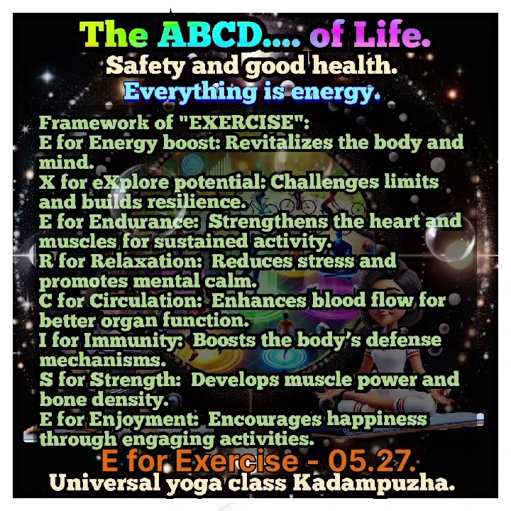 The ABCD.... of Life. E for Exercise - 05.27. - YouTube