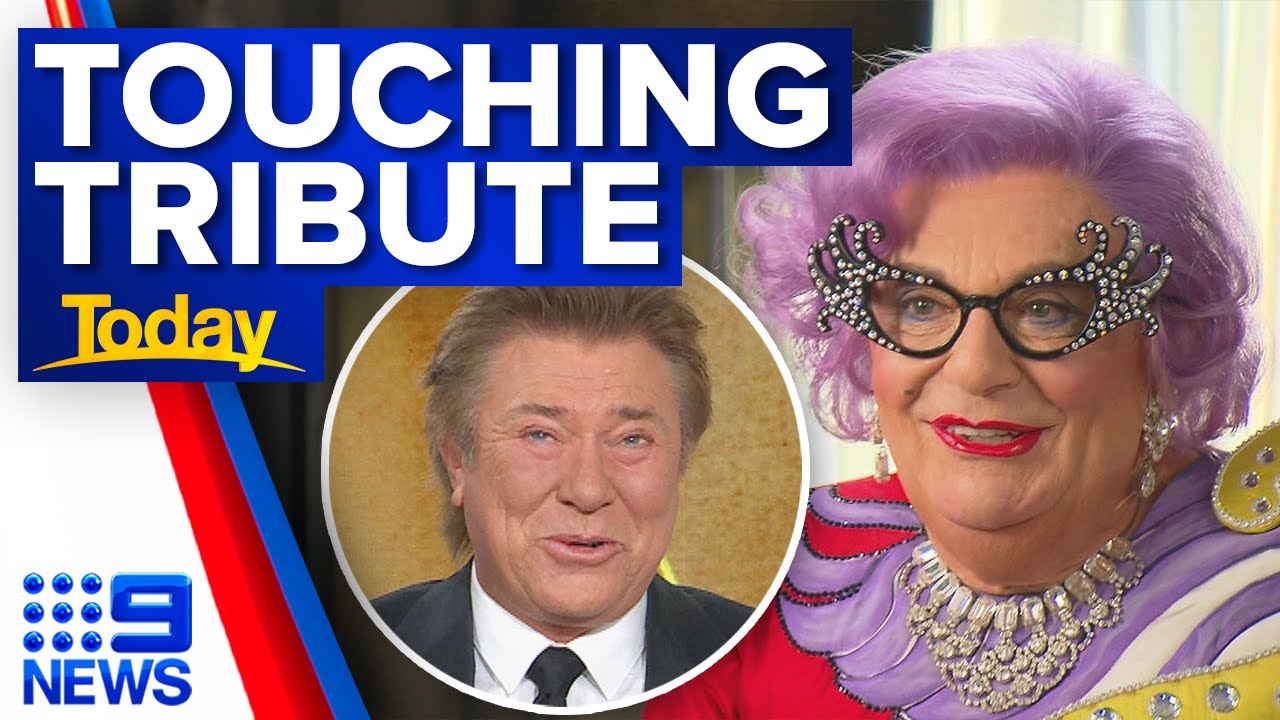 Richard Wilkins' touching tribute after Barry Humphries' death | 9 News ...