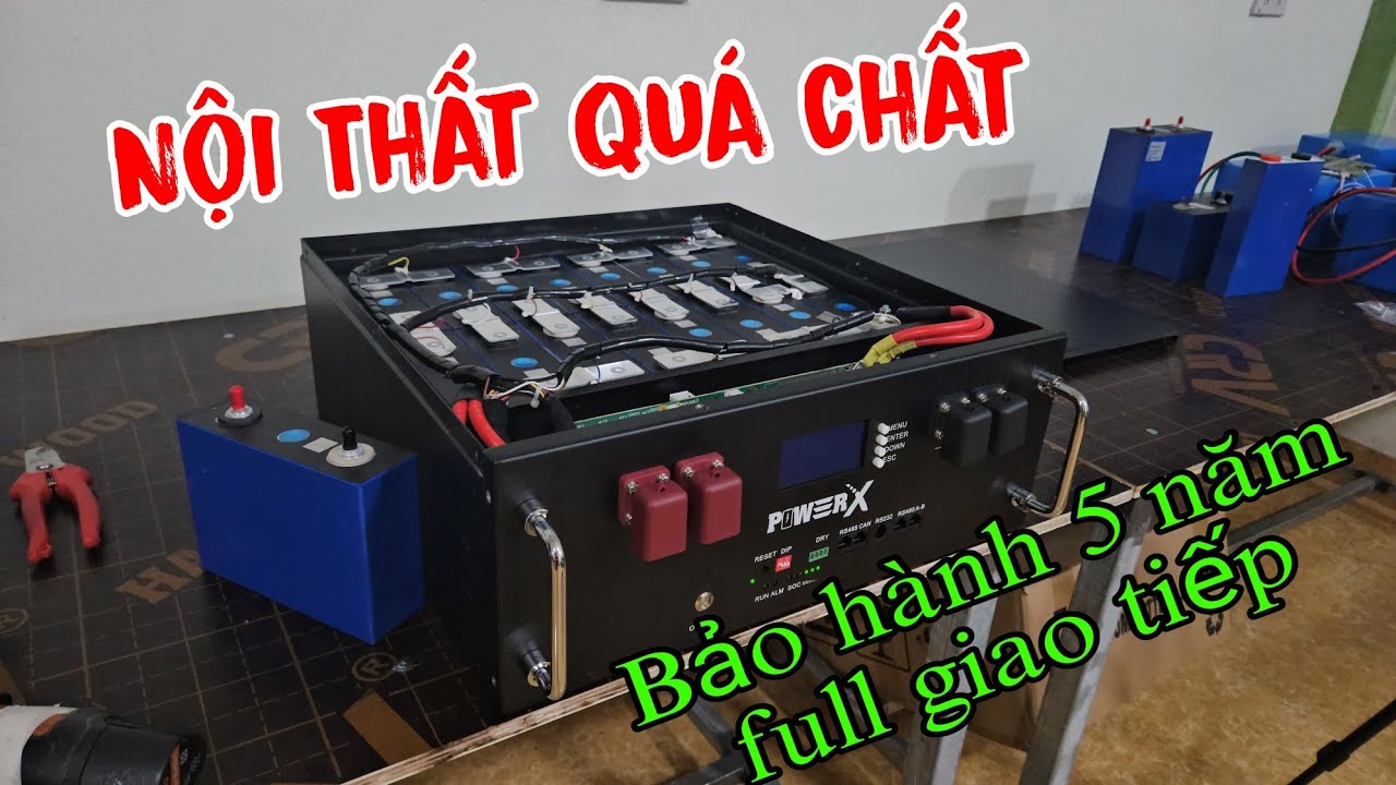 Mở xem nội thất pin lưu trữ PowerX đang rất HOT thời gian qua - YouTube