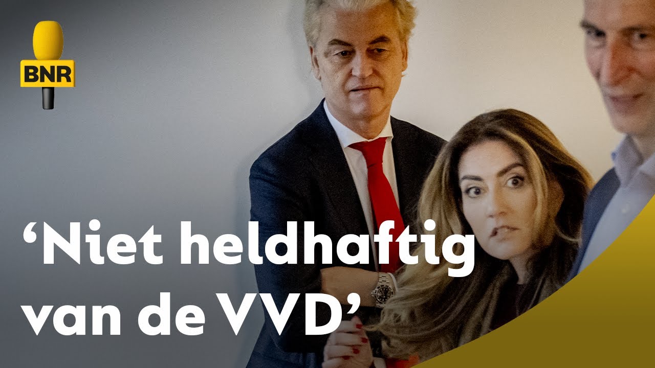 VVD heeft nog moeite met PVV: 'Niet heel heldhaftig van de VVD' - YouTube