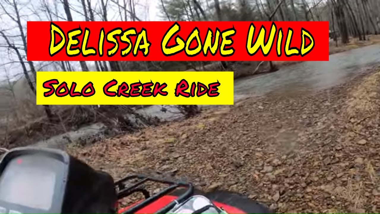 Wild Woman Solo Mud, Silt and Puddle Jumping Four Wheeling At The Creek ...