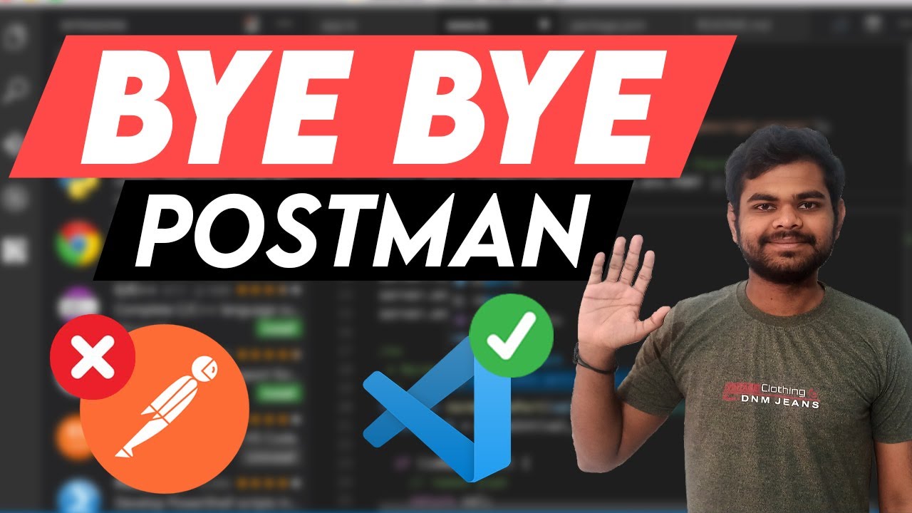 I Don't Need Postman Anymore!! I Use VS Code Instead... || bye bye postman || alternative of ...